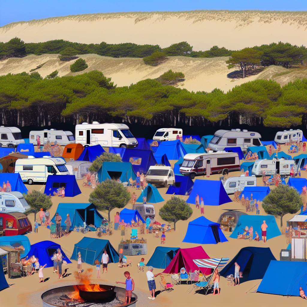 Découvrez le camping de la dune bleue, star du film français camping ...